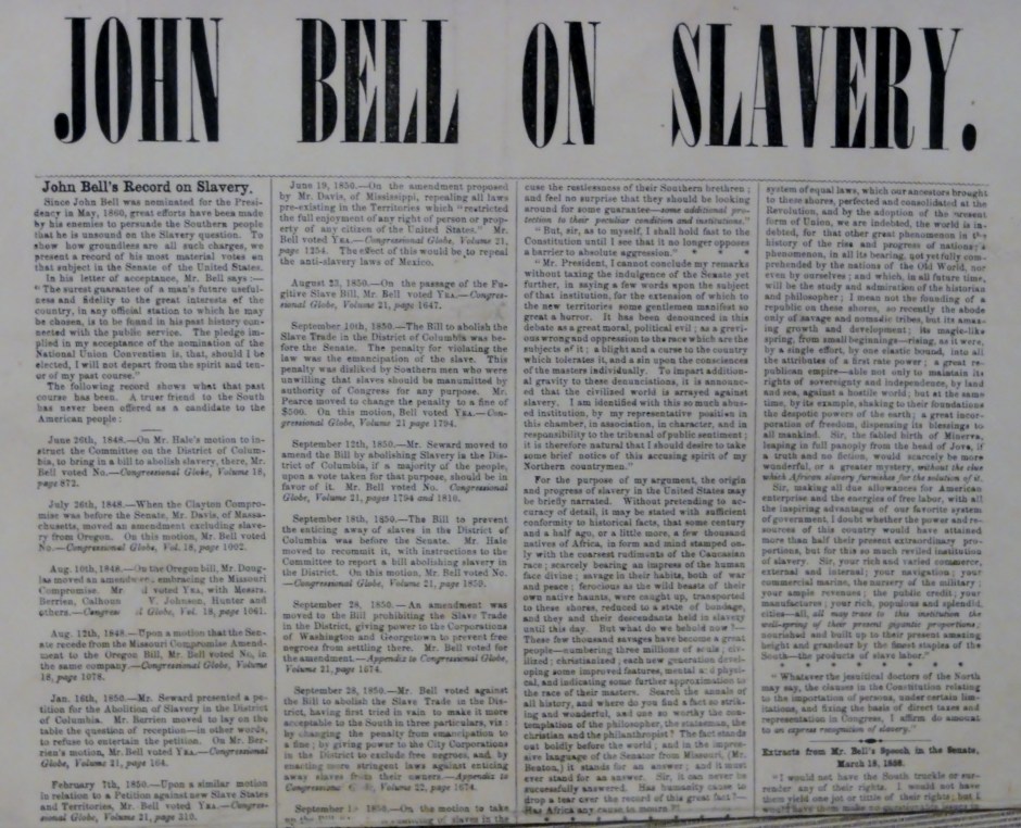 John Bell plays the Slavery card | Mahockney